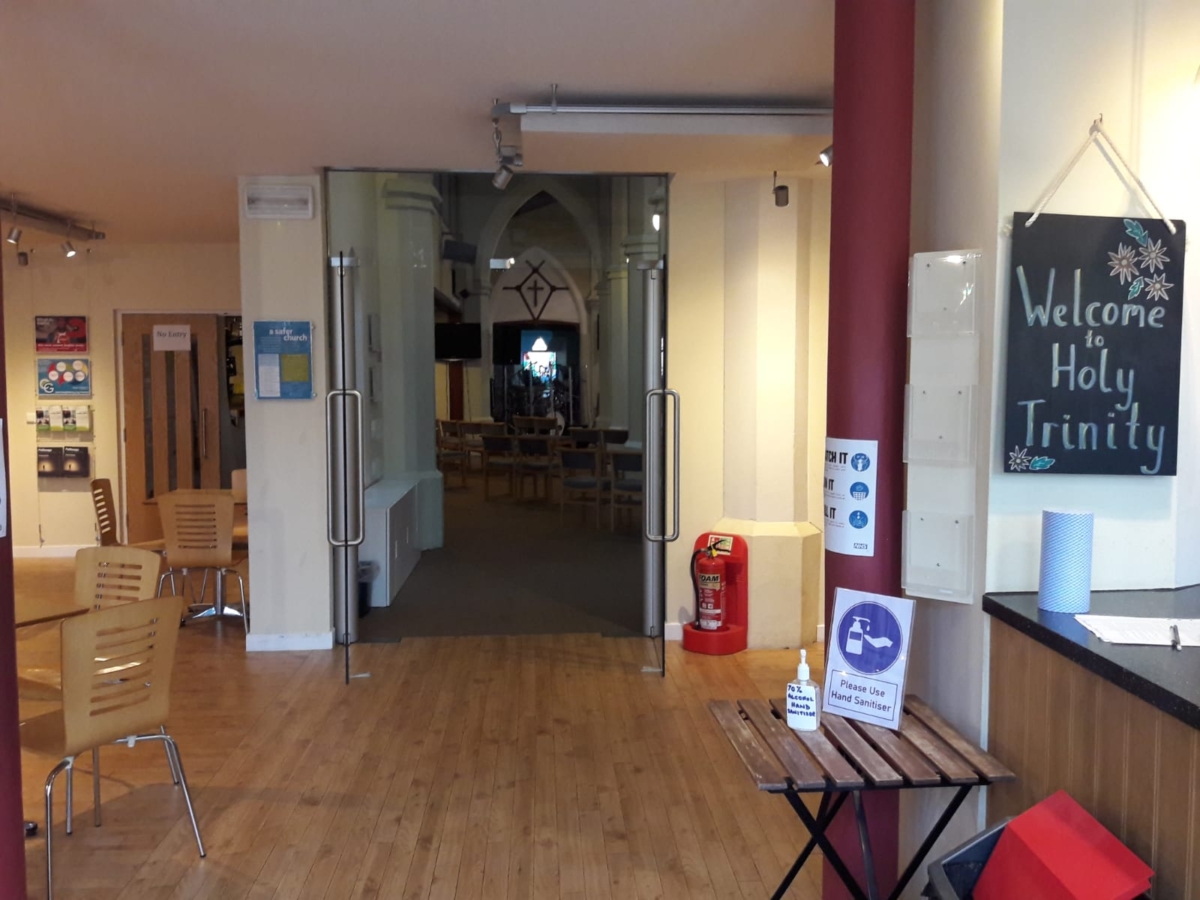Gathered Worship with Social Distancing - Holy Trinity Aylesbury
